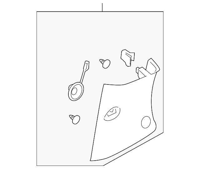 2005-2008 GM Panel 25789454 | GMPartsDirect.com