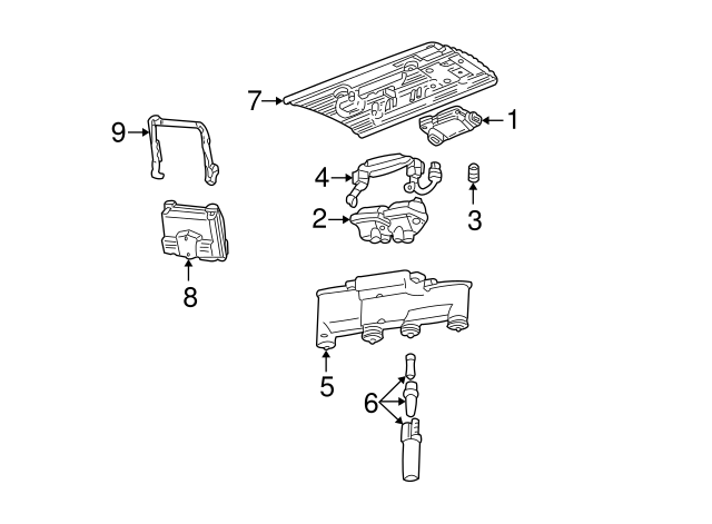 GM 19433896 Powertrain Control Module, Remanufactured | Genuine GM & AC ...
