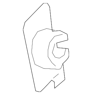 2019-2020 Ram 1500 Park Sensor Side Bracket 68335628AC | TascaParts.com