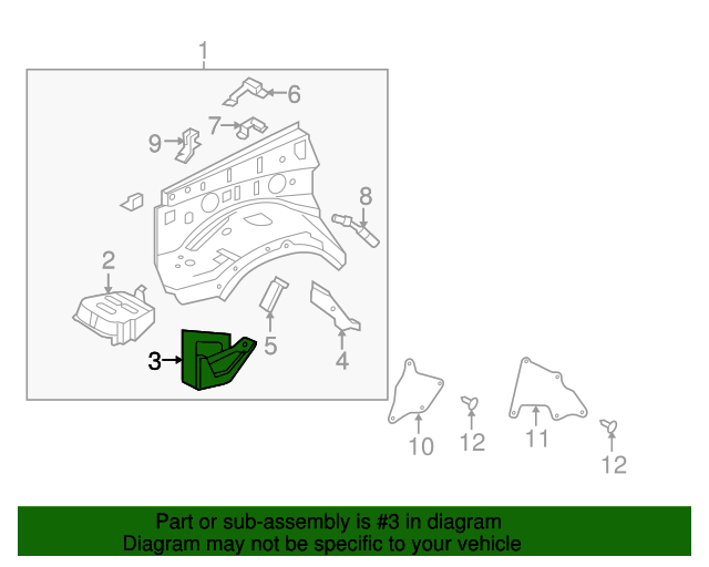 Toyota Mount Bracket Part# 5702135060 | Toyota Of Colorado Springs Parts