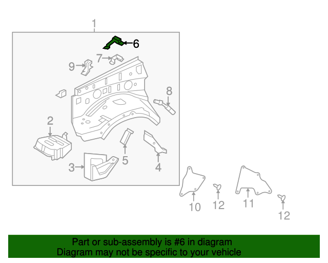 53732-35080 - Reinforced Bracket - 2010-2023 Toyota 4Runner | OEM ...