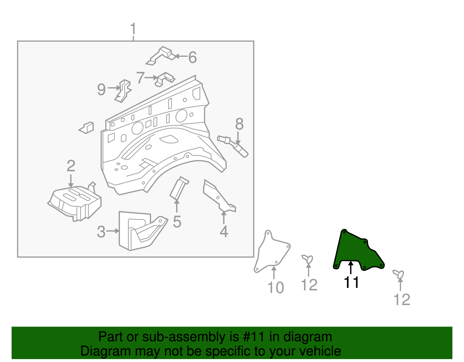 53885-60030 - Rear Seal - 2010-2020 Toyota 4Runner | Conicelli Toyota
