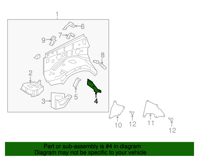 2003-2024 Toyota Plate 55133-60060 | Toyota Parts Center