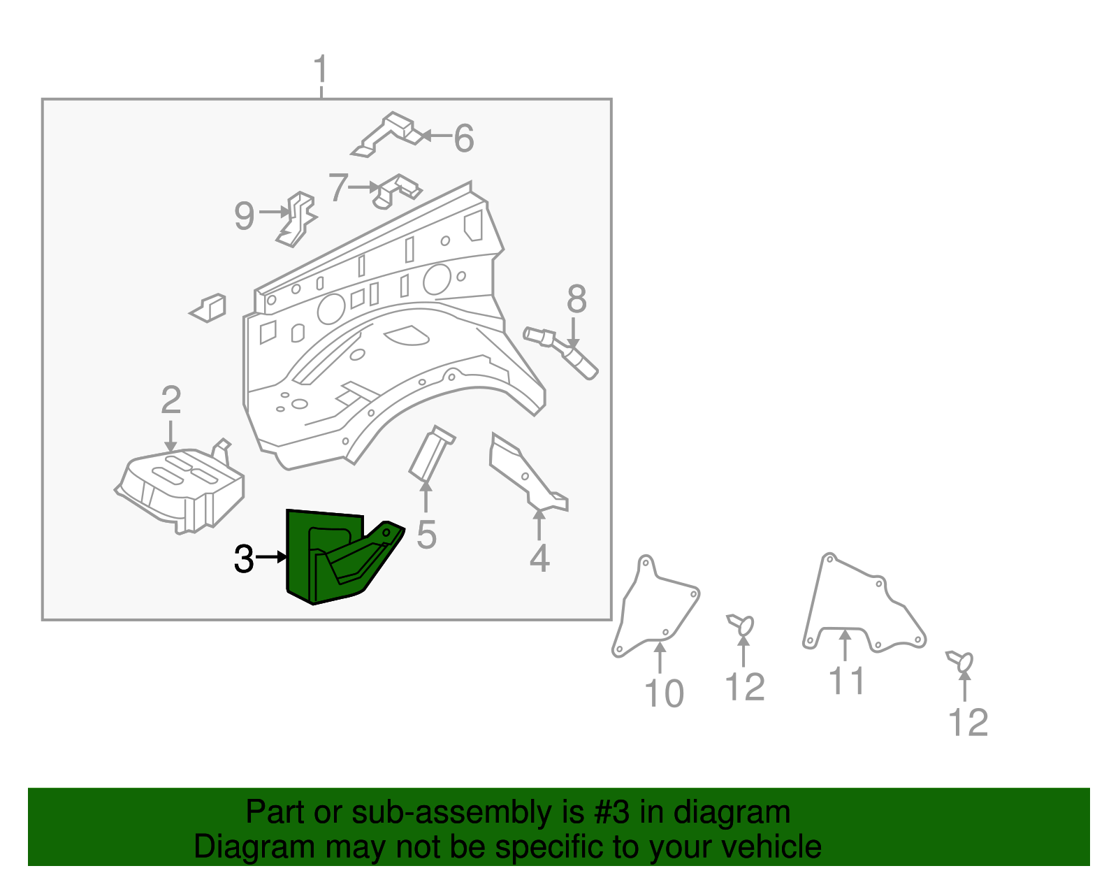 57022-35050 - Mount Bracket 2003-2024 Toyota | Longo Toyota Parts