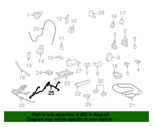 2008-2015 Lexus LX570 Harness 82167-60290 | OEM Parts Online