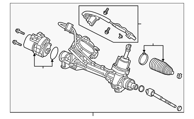 2019-2021 Acura RDX Gear Assembly 53623-TJB-A20 | Acura Parts World