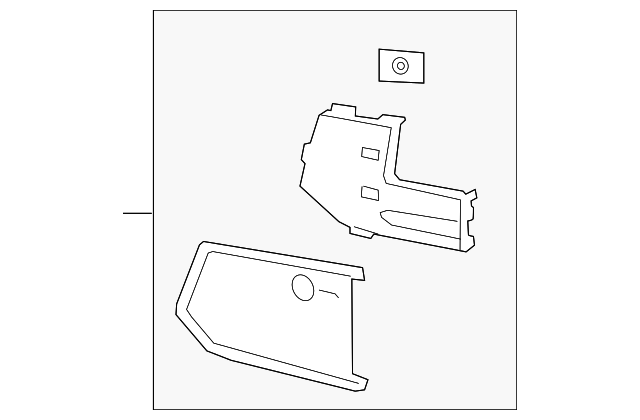 2019-2020 Audi A6 Quattro Outer Grille 4K0-807-647-D-3HB | Audi OEM Parts