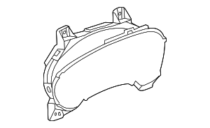 2014-2019 Cadillac XTS F Cluster 23246366 GM | GMPartsDirect.com