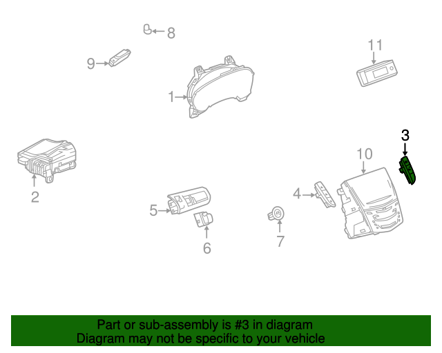 Buy Genuine GM Auto Parts - Switch (Part # 84144309) | GM Parts Store