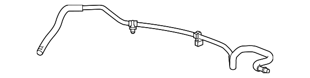 2018-2019 Buick LaCrosse Engine Coolant Air Bleed Hose 12653191 GM ...