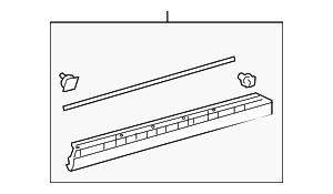 2015-2021 Lexus Lower Molding 75074-78010 | OEM Parts Online