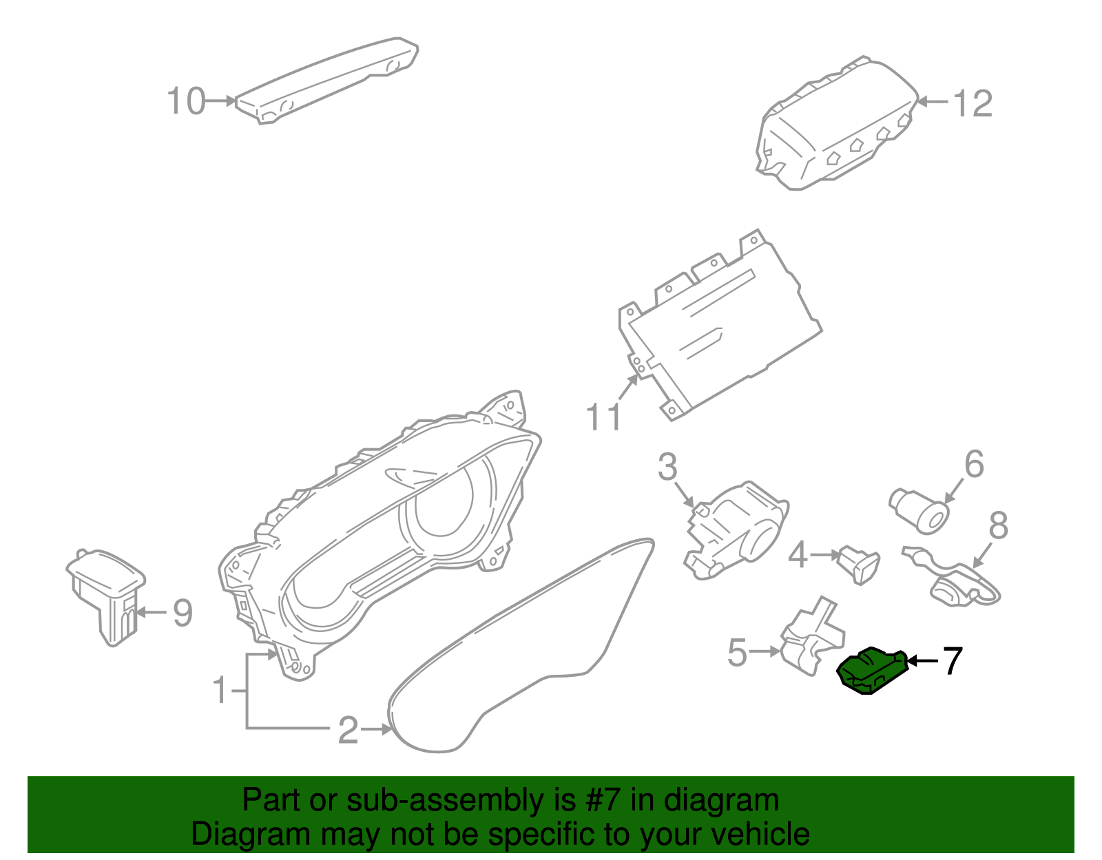 YH-2009 - High-Quality Motorcraft™ Temp Sensor for 2015-2024 Ford ...
