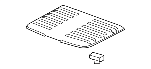 2011-2014 GMC Hood Center Molding 22742987 GM | GMPartsDirect.com