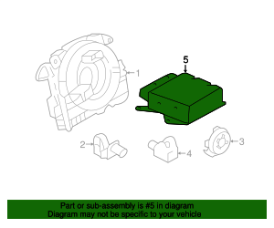5Q0-959-655-AC - Air Bag Control Module 2015-2019 Audi | Audi OEM Parts