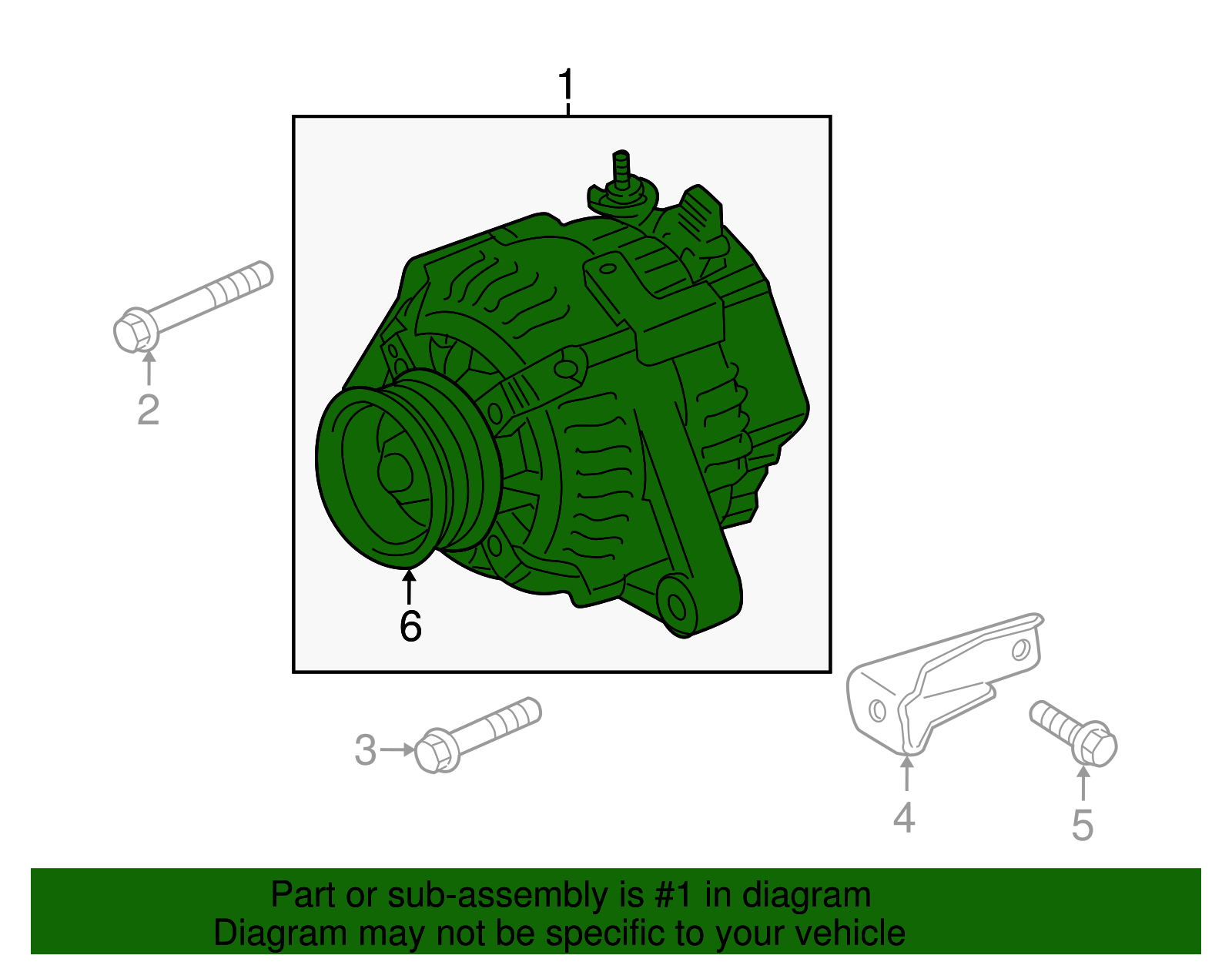 27060-36061 - 2011-2019 Toyota - Alternator | Sparks Parts