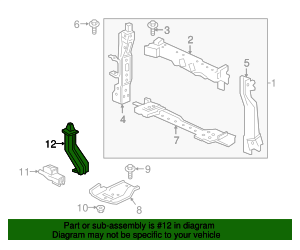 91555-T7W-A01 - Temp Sensor Clip 2016-2022 Honda HR-V | Honda Parts Online