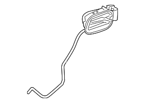 2013-2022 Land Rover Range Rover Fuel Pocket LR077691 | OEM Parts Online