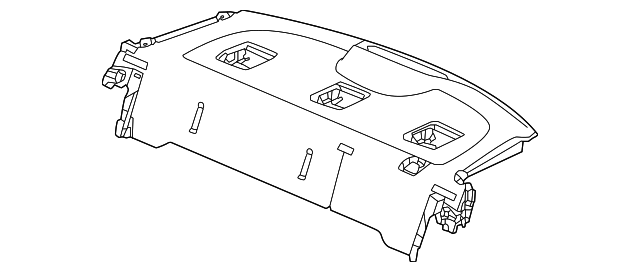 84501-T20-A01ZA - Parcel Rear *NH900L* Honda Parts Online
