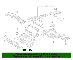 2019-2023 Toyota Anchor Plate 57803-0R030 | OEM Parts Online