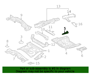 57691-0R010 - Support - 2019-2021 Toyota | Lithia Toyota Parts