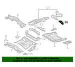 51095-42010 - Tow Hook Bracket - 2019-2023 Toyota | nashuatoyota