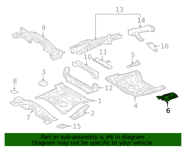 58314-0R030 - Side Extension - 2019-2021 Toyota | Lithia Toyota Parts