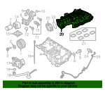 2015-2024 Ford Intake Manifold DL3Z-9424-C | TascaParts.com