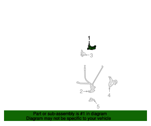 69023-48010 - Liftgate Latch Handle 1999-2003 Lexus RX300 ...