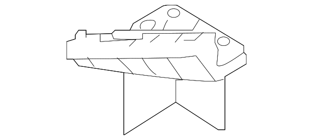 2017-2019 Nissan Rogue Sport Lamp Bracket - Passenger Side (RH) 26042 ...