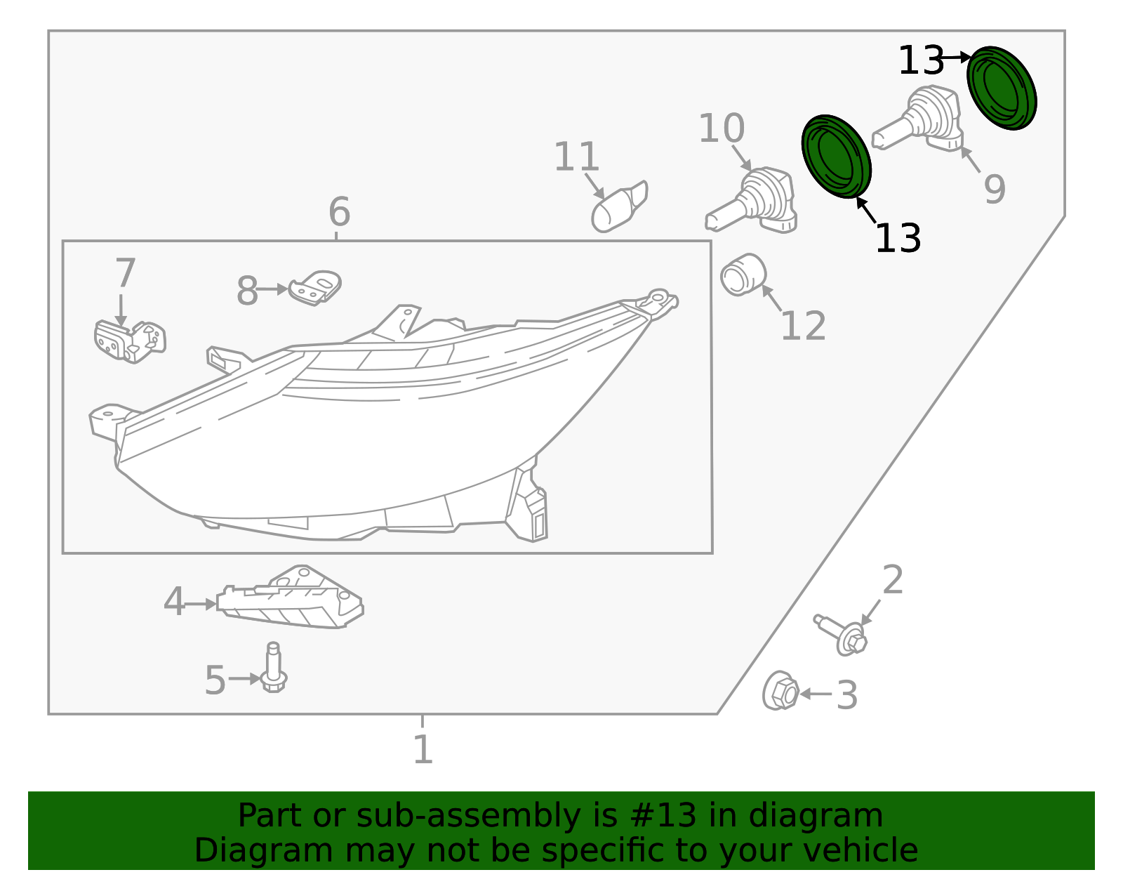 2017-2023 Nissan Packing 26033-6MA0A | Bill Kay Nissan Parts
