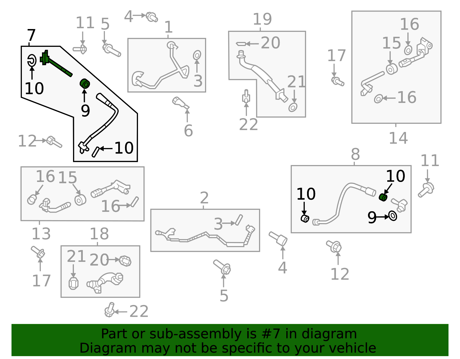 2021-2025 Ford | Water Inlet Tube | ML3Z-8A520-B | Walls' Ford Parts