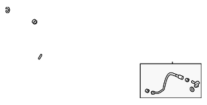 Genuine OEM Ford Part - Water Inlet Tube ML3Z-8A520-A | Genuine OEM ...