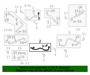 2021-2023 Ford Oil Line ML3Z-9T516-A | OEM Parts Online