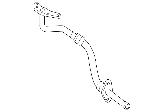 278-090-38-77 - Oil Return Tube 2011-2019 Mercedes-Benz | Mercedes-Benz ...