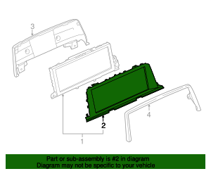 65-50-9-292-451 - Surround Trim - 2012-2015 BMW | Buy BMW Parts Now