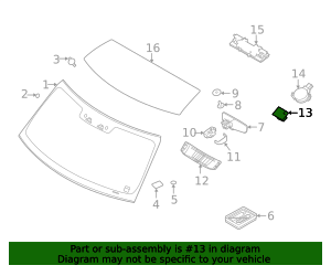 LR058011 - Humidity Sensor - 2012-2020 Land-Rover | Land Rover Lake Bluff