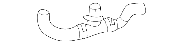 203-830-07-96-64 - HVAC Heater Hose 2001-2009 Mercedes-Benz | Mercedes ...