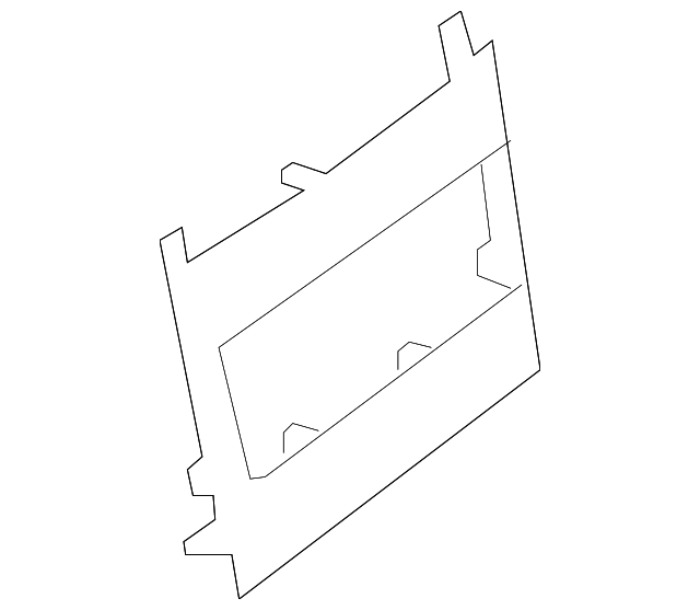 2014-2016 Mercedes-Benz Trim Panel 212-680-75-07 | MB OEM Parts