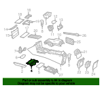 212-680-98-50 - Ashtray Assembly 2014-2016 Mercedes-Benz | Mercedes ...