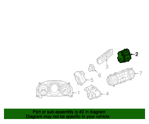 2012-2018 Mercedes-Benz Clock 218-827-43-00 | MB OEM Parts