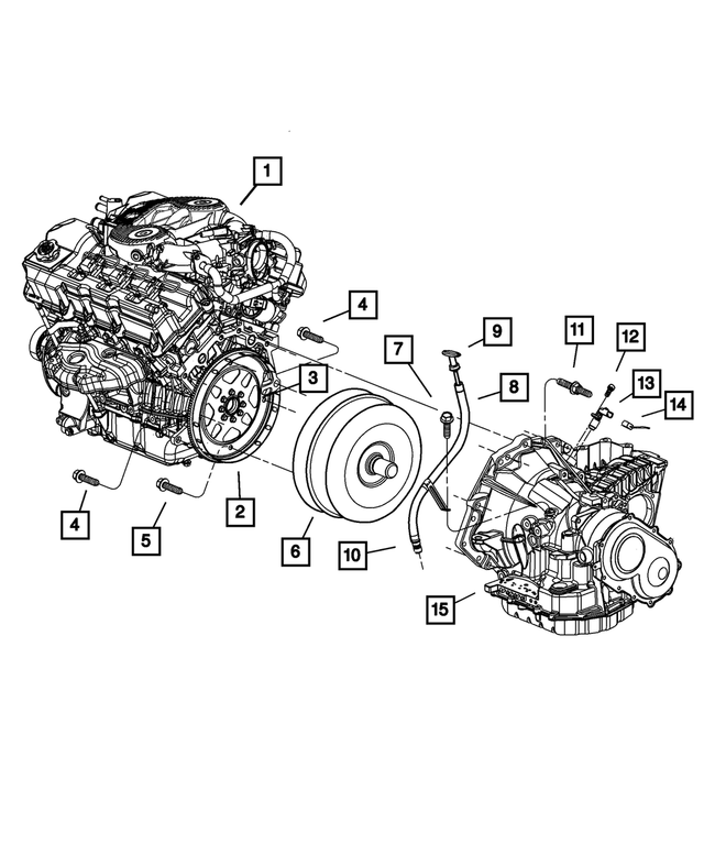 2002-2011 Mopar Torque Converter Drive Plate 4736299AB | Mopar Estores