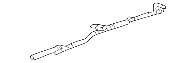 2002-2005 Ford Vapor Hose CL2Z-9C052-A | TascaParts.com