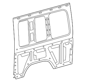 906-636-13-10 - Inner Side Panel 2014-2024 Mercedes-Benz | Mercedes ...