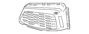 51-11-8-074-002 - Outer Grille - 2020-2022 BMW | BMW Parts Exchange