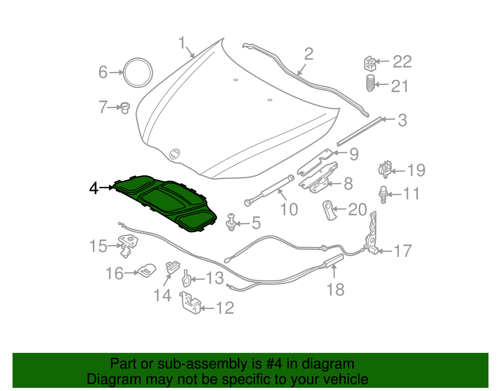 51487148208 - 2004-2010 BMW Insulator (51-48-7-148-208) | BMW of South ...