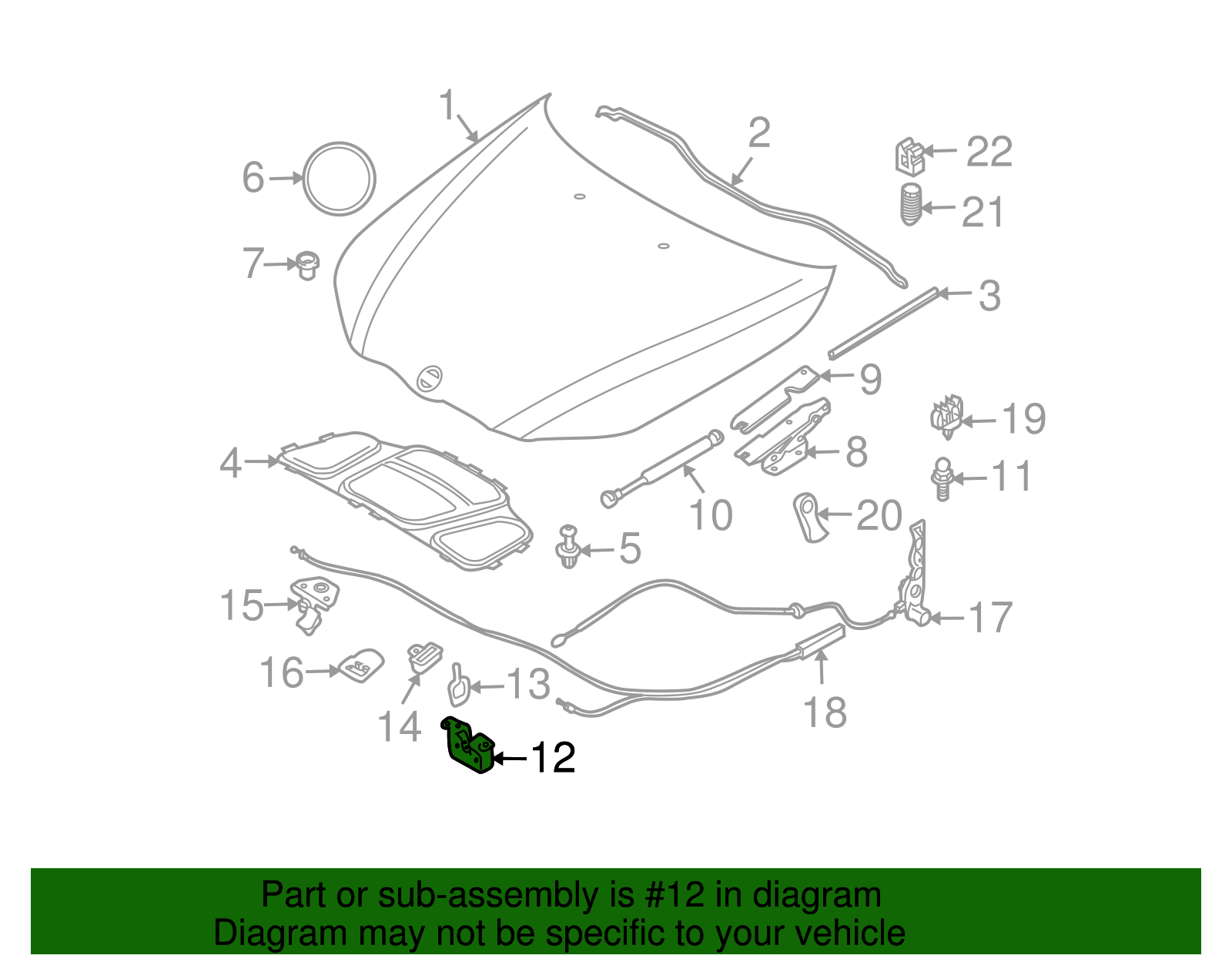 2004-2015 BMW Lock 51-23-7-008-755 | BMW Parts Online Hub