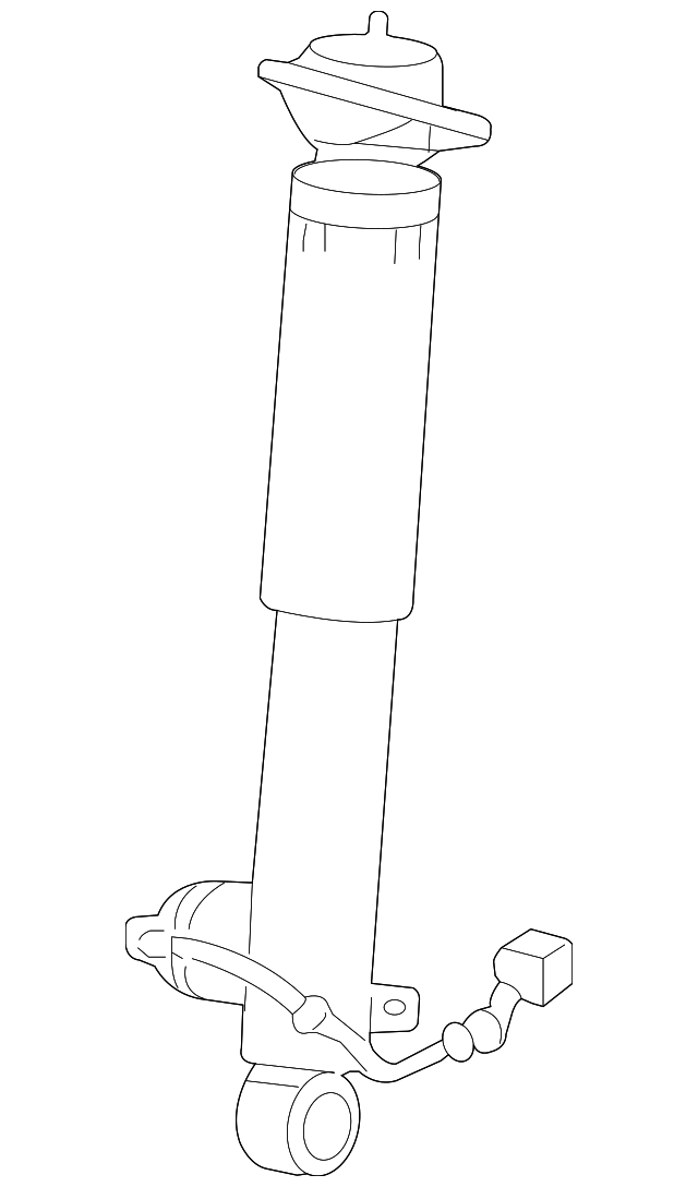 2010-2016 Cadillac SRX Premium Monotube Rear Shock Absorber 22856938 ...