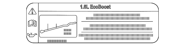 2014-2019 Ford Spec Label EU5Z-6A619-A | TascaParts.com