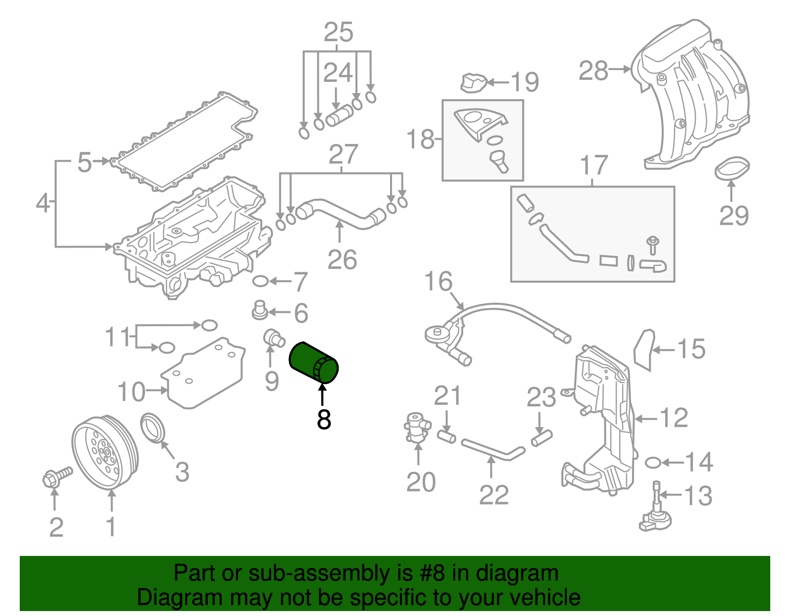 2015-2025 Porsche Oil Filter 0PB-115-351 | OEM Parts Online