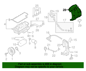 2014-2019 Porsche 911 Intake Manifold 9A1-110-015-95 | Sunset Porsche Parts